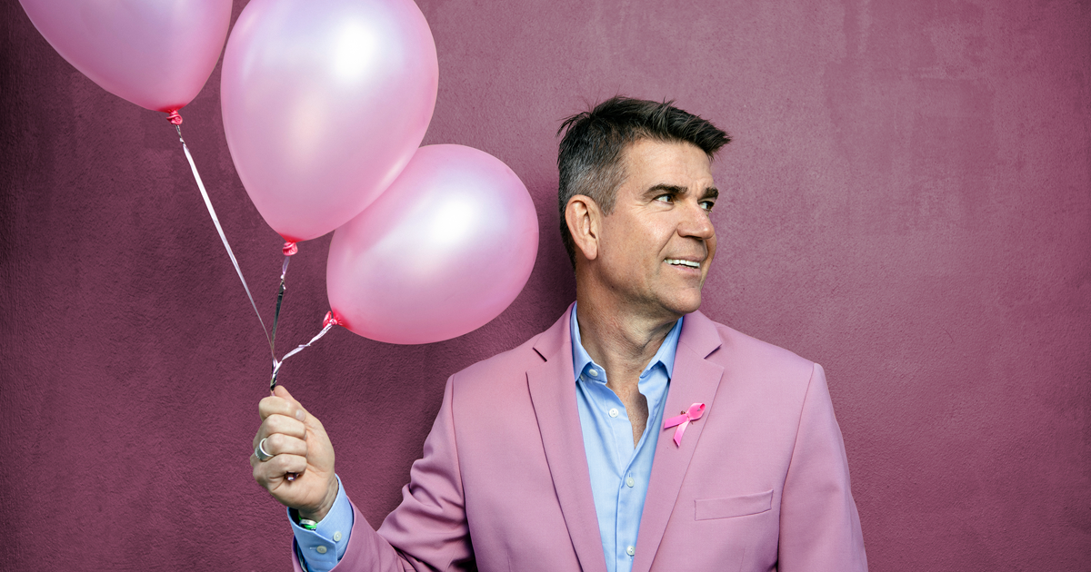 Patrick Ekwall får kraft av att hjälpa | Bröstcancerförbundet